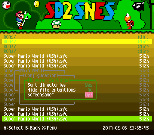 SD2SNES Themes v1.10.1
